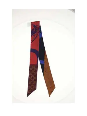 Celine 6x110cm Lavalliere Scarf