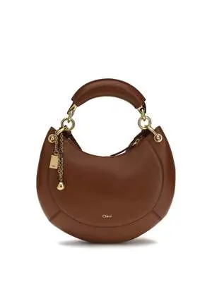 Chloé Marcie Shoulder Bag With Adjustable Strap - Brown