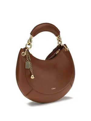 Chloé Marcie Shoulder Bag With Adjustable Strap - Brown