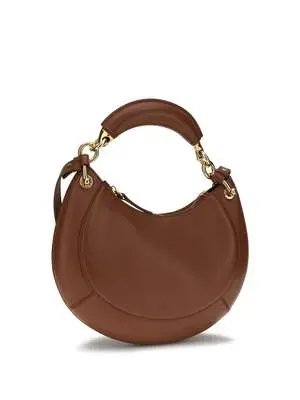 Chloé Marcie Shoulder Bag With Adjustable Strap - Brown