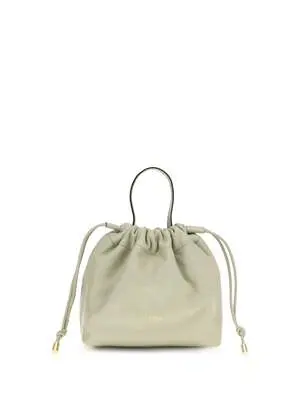 Chloé Icons Leather Chain Shoulder Bag - Gray
