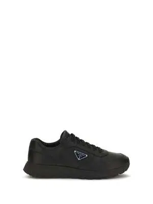 Prada Prax 2.0 Fabric And Mesh Sneakers - Black