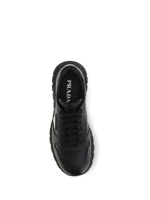 Prada Prax 2.0 Fabric And Mesh Sneakers - Black