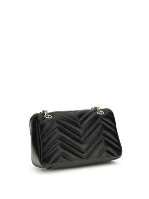 Gucci Gg Marmont Small Shoulder Bag - Black