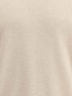 Brunello Cucinelli Cashmere Crew Neck Sweater - Cream