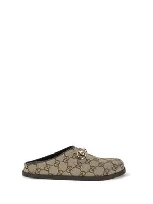 Gucci Horsebit Mules - Cream