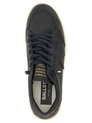 GOLDEN GOOSE Ball Star Leather Sneakers - Blue