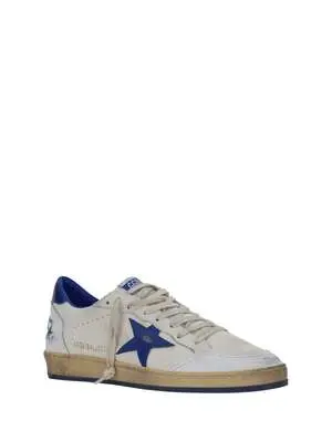 GOLDEN GOOSE Ball Star Leather Sneakers - White