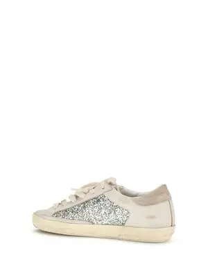 GOLDEN GOOSE Super Star Glitter Sneakers - Multicolor