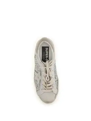 GOLDEN GOOSE Super Star Glitter Sneakers - Multicolor
