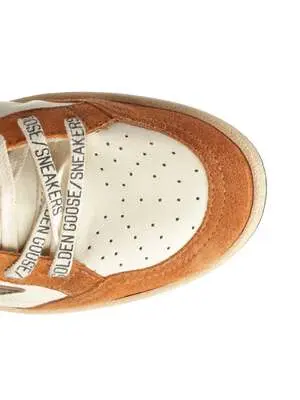 GOLDEN GOOSE Ballstar Leather Sneakers - Multicolor
