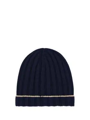 Brunello Cucinelli Cashmere Beanie Hat - Blue