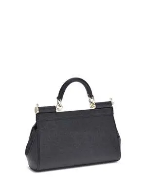 Dolce & Gabbana Sicily Small Leather Handbag