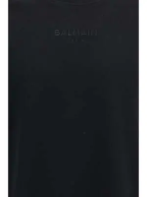 Balmain Embroidered Logo T-shirt