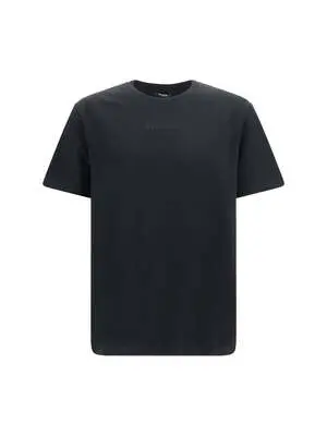 Balmain Embroidered Logo T-shirt - Black