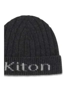 Kiton Wool Beanie Hat