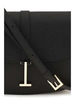 TOM FORD Small Leather Crossbody Bag - Black