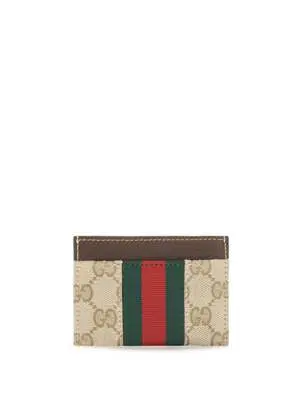 Gucci Web Horsebit Card Holder