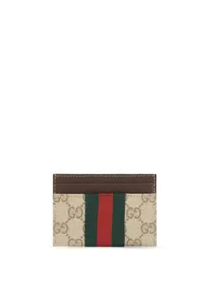 Gucci Card Holder With Web Stripe