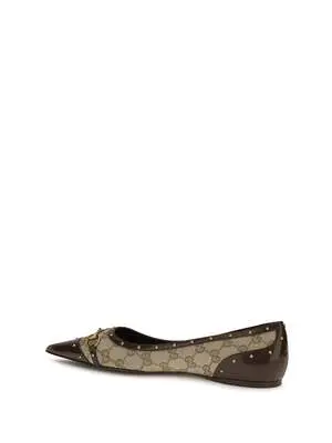 Gucci Savoy Ballerinas With Horsebit Detail