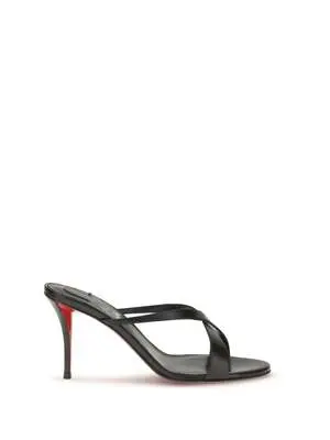 CHRISTIAN LOUBOUTIN Mulazee Cross Sandals - Black