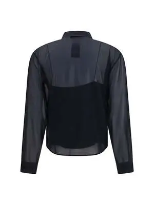 Gucci Stretch Silk Chiffon Shirt