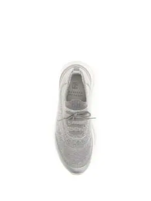 Brunello Cucinelli Techno Cotton Knit Sneakers Runners