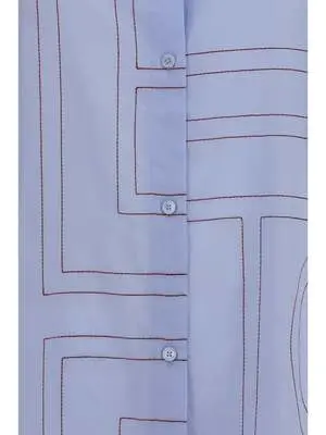 TOTEME Monogram Shirt Dress