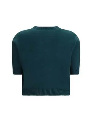 Gucci Soft Wool Jumper With Intarsia Logo