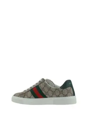 Gucci Gg Jacquard Lace-up Sneakers - Multicolor
