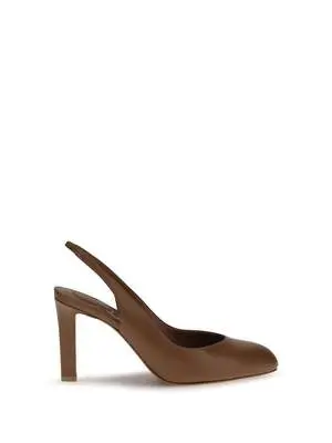 CHRISTIAN LOUBOUTIN Fannylove Slingback Pumps - Brown