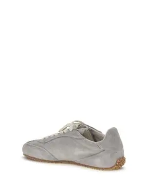 Axel Arigato Daze Runner Lace Up Suede Sneakers - Gray