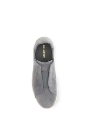 Axel Arigato Dice Lacess Suede Slip-on Sneakers - Gray