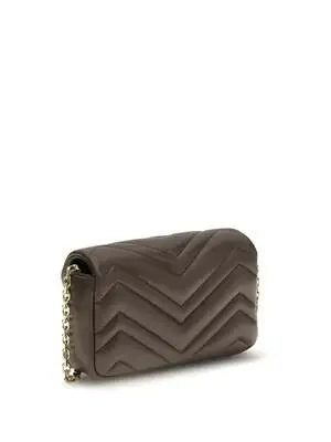 Gucci Gg Marmont Quilted Leather Shoulder Bag - Brown