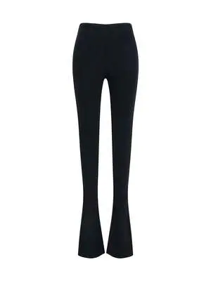 Gucci Jersey Crêpe Pants - Black