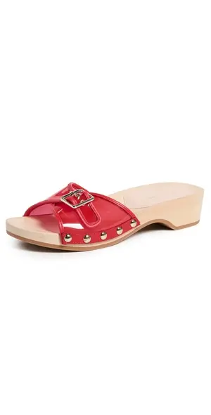 LOEFFLER RANDALL Paulie Studded Flat Sandals