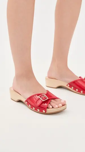 LOEFFLER RANDALL Paulie Studded Flat Sandals