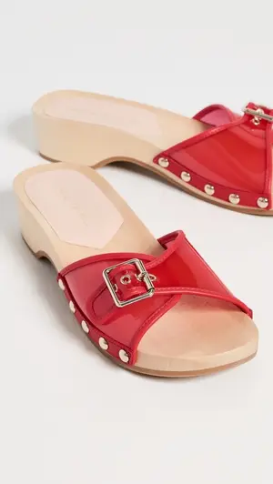 LOEFFLER RANDALL Paulie Studded Flat Sandals