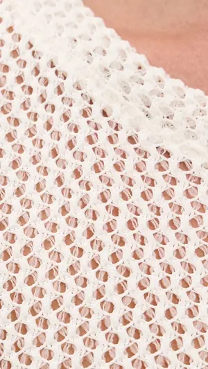 RIPLEY RADER Fishnet Big Shirt