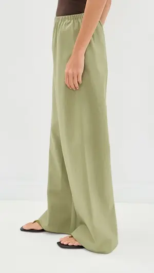 LA LIGNE Cotton Poplin Colby Pants