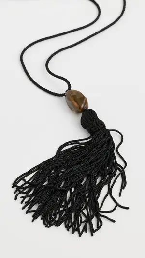 Shashi Maximes Tassel Necklace