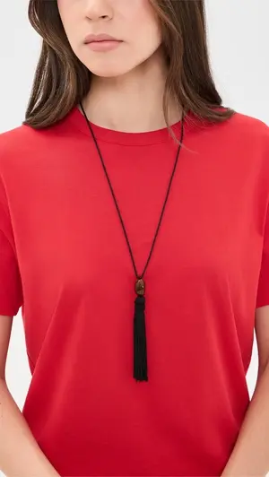 Shashi Maximes Tassel Necklace