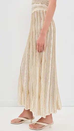 Ulla Johnson Clio Knit Midi Skirt