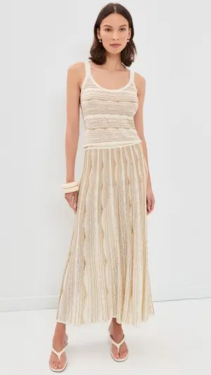 Ulla Johnson Clio Knit Midi Skirt