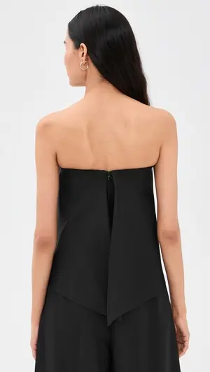 HOUSE OF DAGMAR Square Neck Sleeveless Tube Top