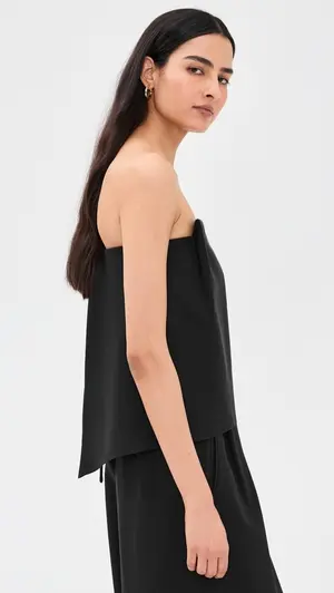 HOUSE OF DAGMAR Square Neck Sleeveless Tube Top
