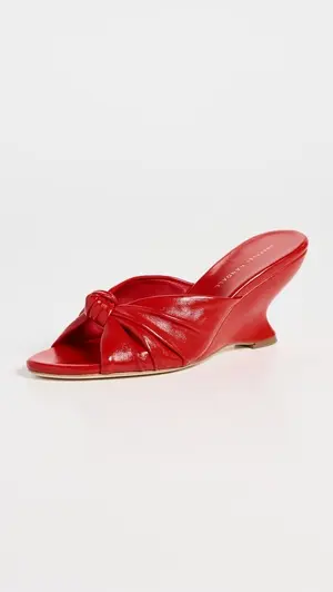LOEFFLER RANDALL Marsy Angled Wedge Sandals