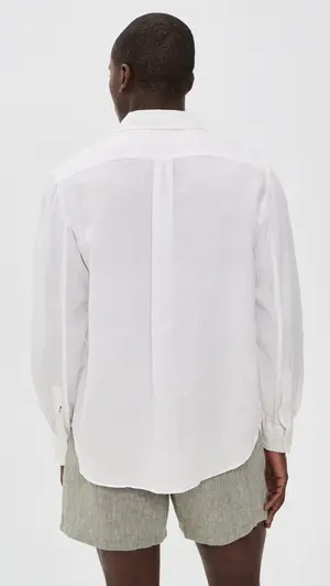 Madewell X Linen Button Down Shirt
