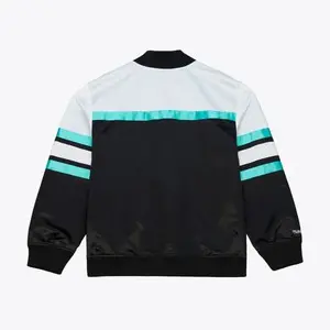 Mitchell & Ness San Antonio Spurs Hardwood Classics Lightweight Satin Jacket - Black
