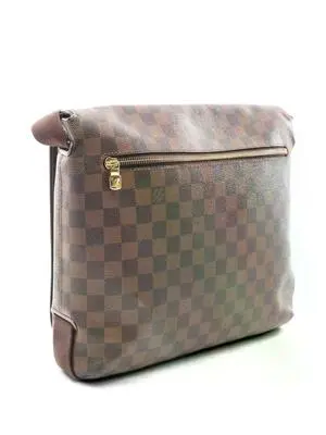 LOUIS VUITTON Damier Ebene Brooklyn Mm Shoulder Bag